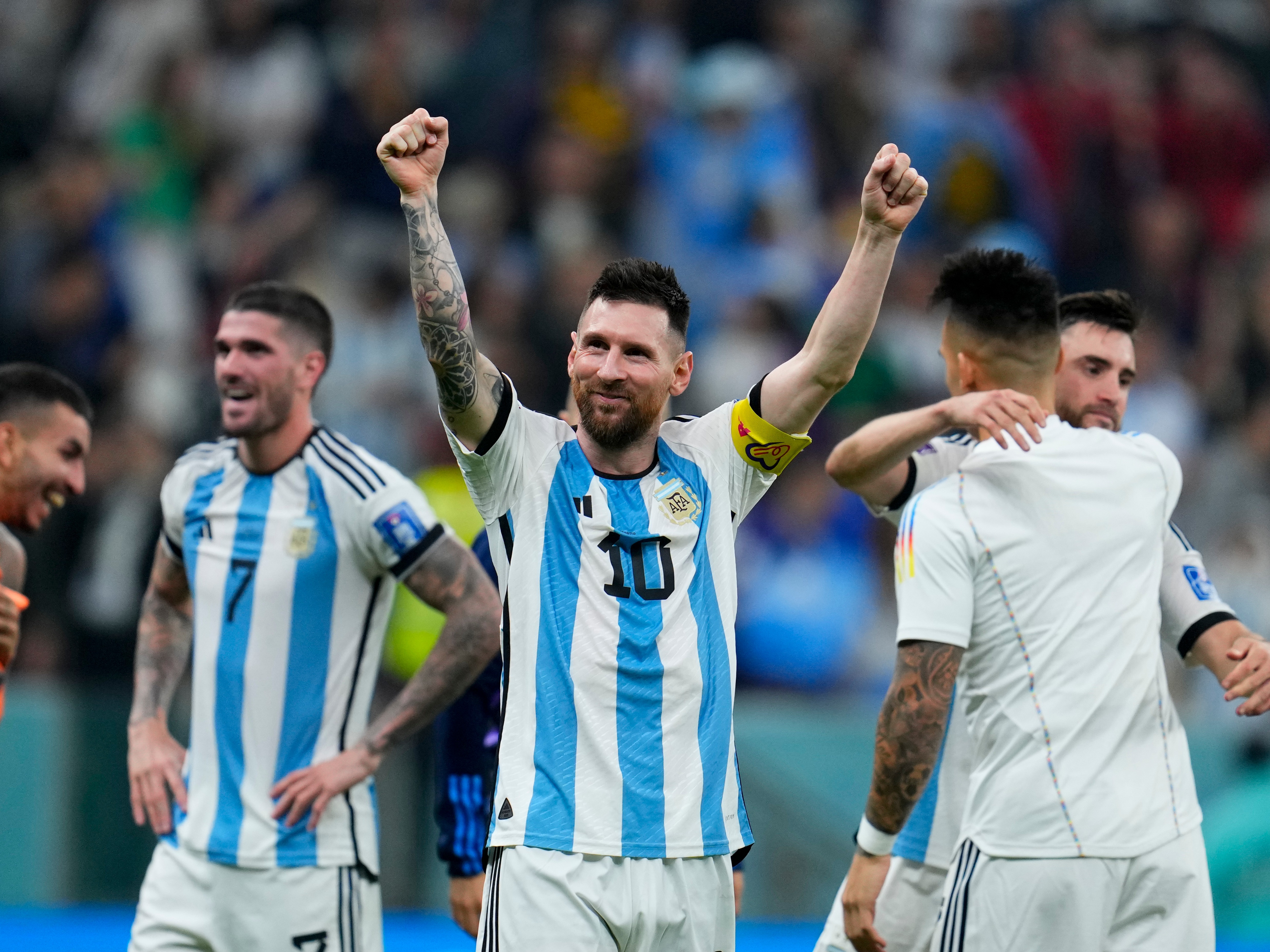 Messi thrilled with world cup final place