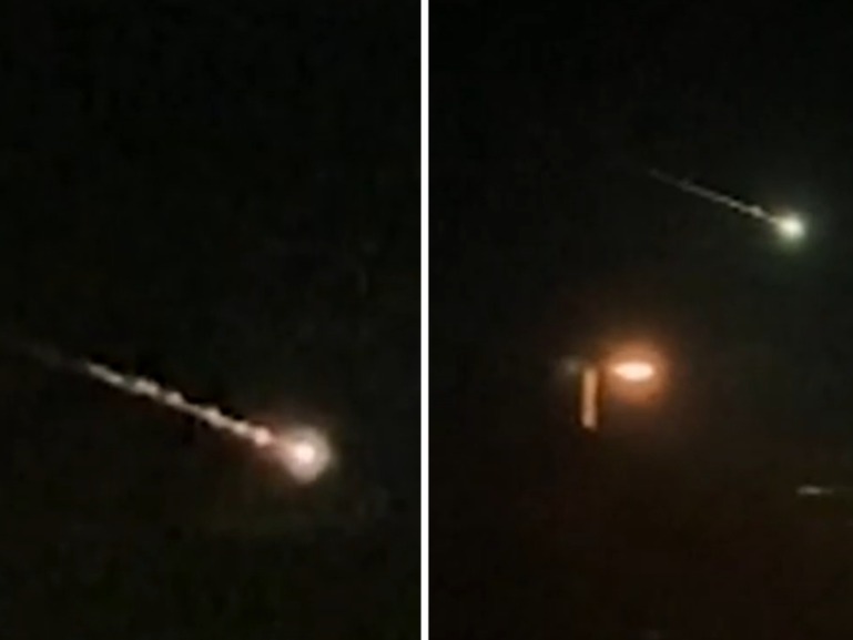 Possible UFO crashes near Australia