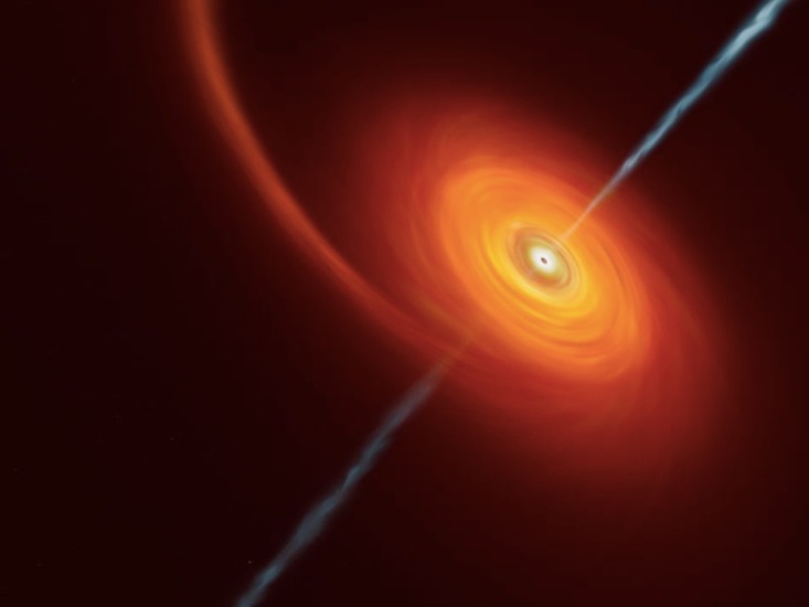 Rare cosmic event beamed light 8.5 billion light-years away from Earth