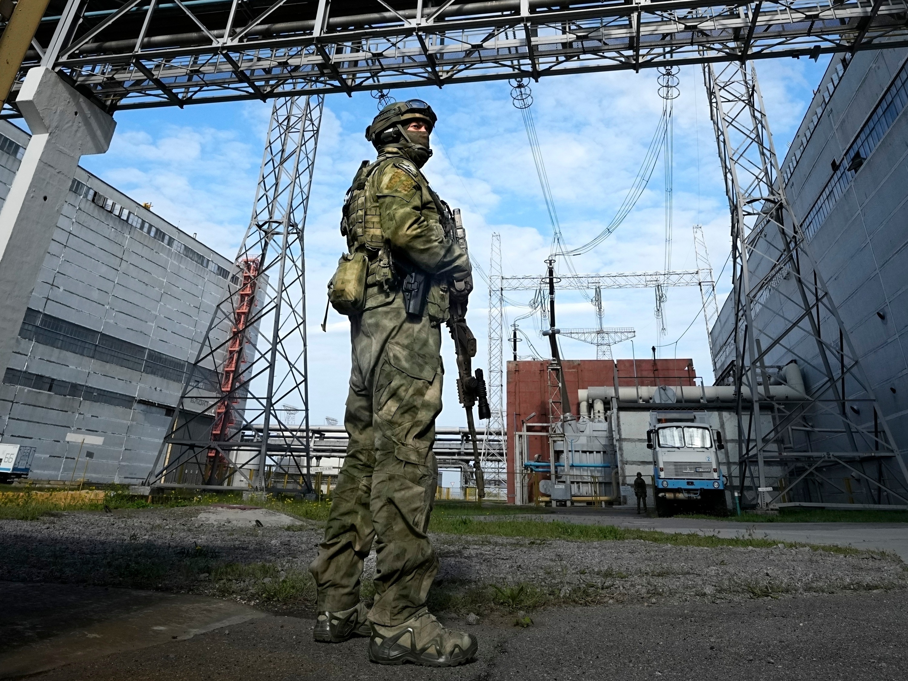 Russia claims Ukraine attacking nuclear plant