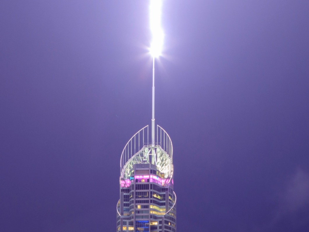 Scientists use laser to safely divert lightning strikes