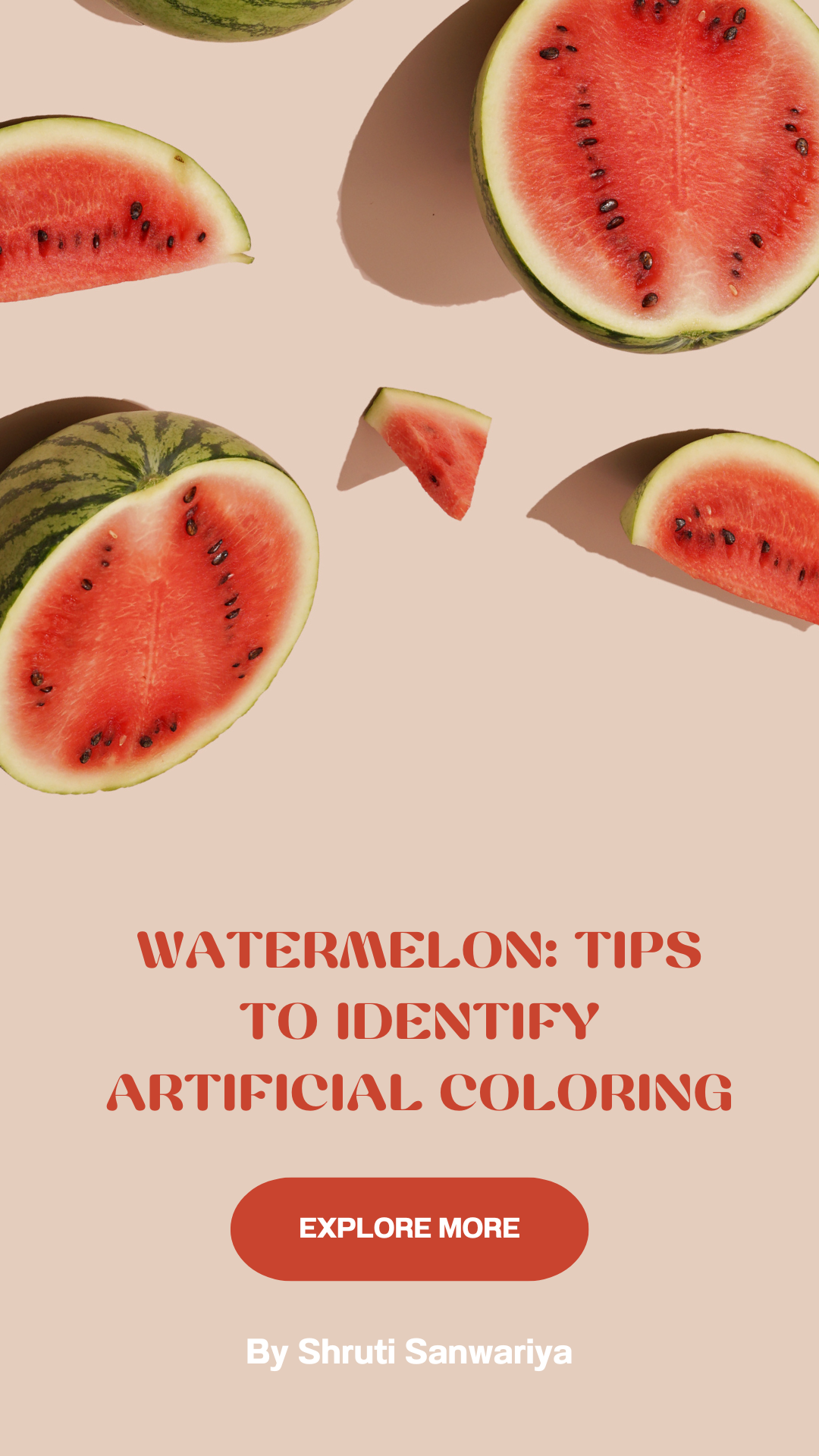 watermelon colour test