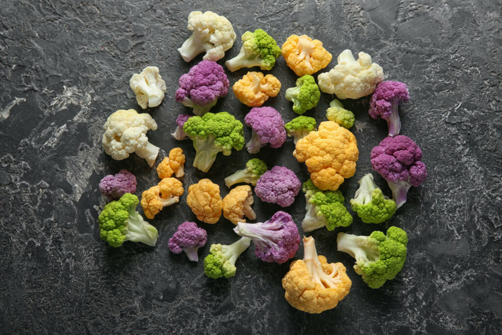 different types cauliflower