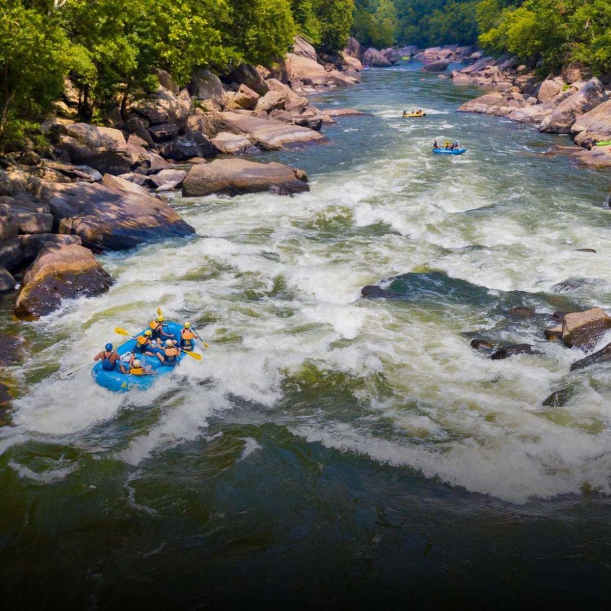 Water Rafting Rivers in West Virginia